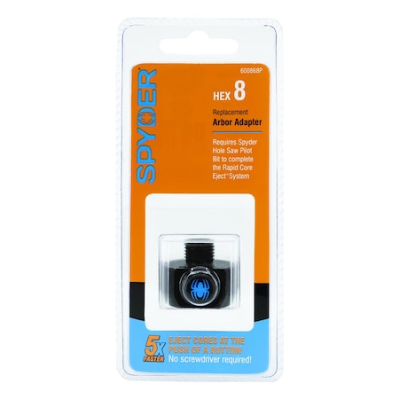 Spyder Arbor Adapter, Hex 8 600868P | Zoro
