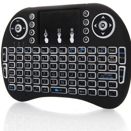 Sanoxy Remote Control Touchpad Handheld Backlit Keyboard for Multi ...