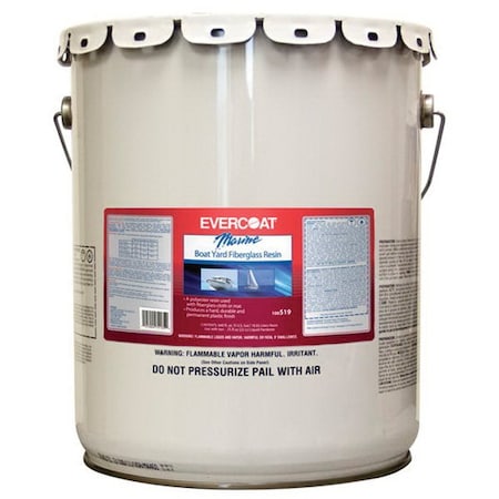 Evercoat Boat Yard Resin, 5 Gallon Pail 100519 | Zoro