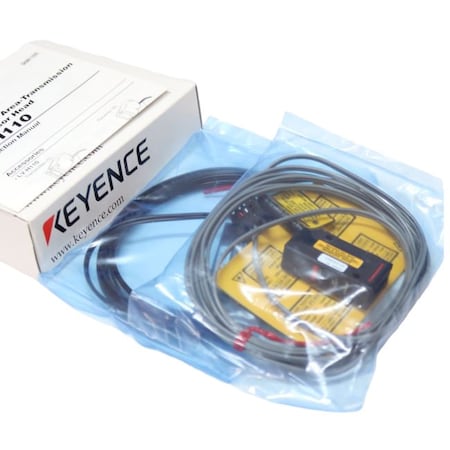 Keyence Digital Laser Sensor, Transmissive Head, Area Type, High-Power ...