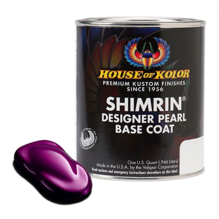 House Of Kolor Designer Pearl Series Universal Basecoat, Passion Pearl ...
