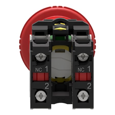 Schneider Electric Emergency stop switching off, Harmony XB5, plastic, red mushroom 40mm, 22mm ...