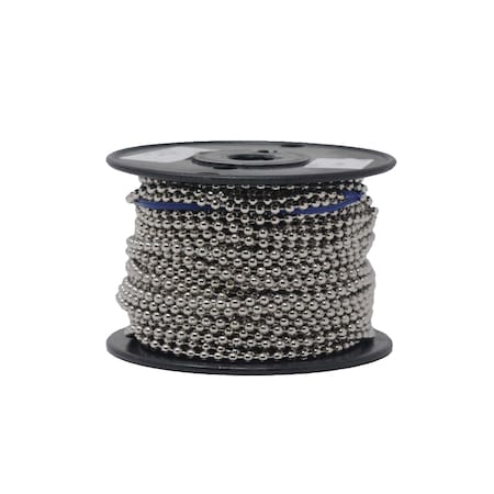 Ball Chain Manufacturing Bead Chain Large, No 10 3/16 Chain Size, 100 ...