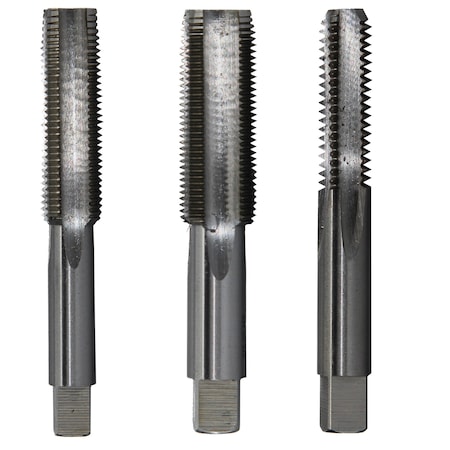 Drill America 1/2"-13 UNC Carbon Steel Tap Set DWTS1/2-13 | Zoro