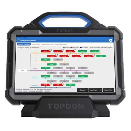 Topdon Phoenix Max W/Scope - 13.3 In. Oe-Level Scan Tool, Docking ...