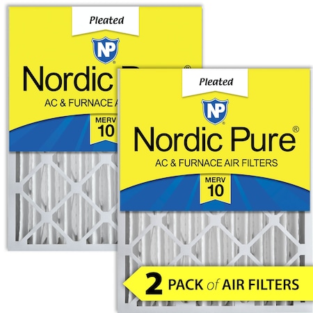 Nordic Pure 20x25x4 Pleated Air Filter, High Capacity ...