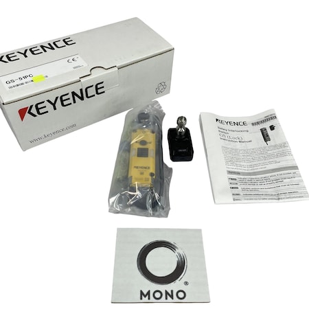 Keyence Safety Interlock Switch, Power-To-Release, Standard, PNP, M12 ...