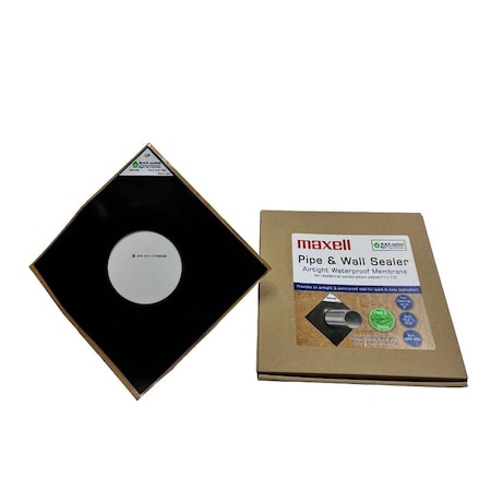 Maxell Pipe and Wall Sealer for 5" to 6" Pipe, M.A.P. System, 10PK MAP ...