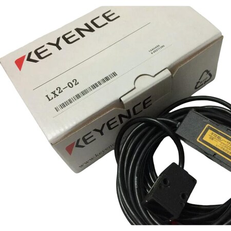 Keyence Digital Display Compact Laser Thrubeam Sensor Head LX2-02 | Zoro