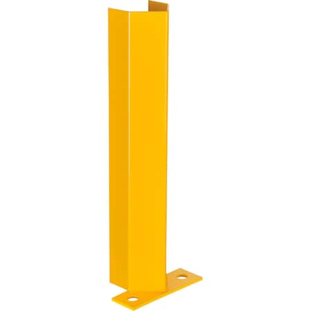 Global Industrial 18H Pallet Rack Frame Guard with Hardware - Yellow ...