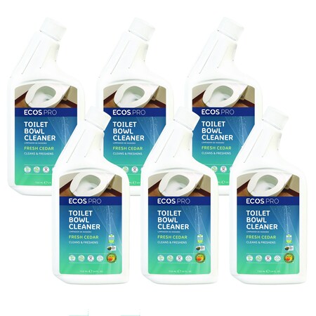Ecos Pro Toilet Bowl Cleaner, Fresh Cedar Scent, 24 oz Squeeze Bottle ...
