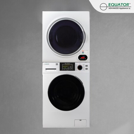 Equator Advanced Appliances Stackable Super Washer and Compact Short ...