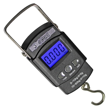 5 Core 5 Core Fishing Scale 110lb/50kg Capacity -Hanging Digital ...