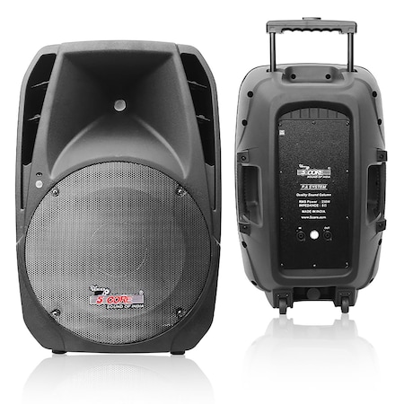5 Core Premium 15" Inch Passive DJ PA Speaker System 250W RMS(1600W ...