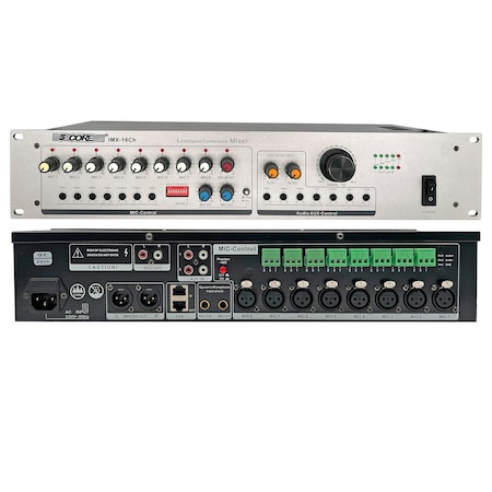 5 Core 5 Core 16 Channel Audio Mixer - Professional Sound Board w ...