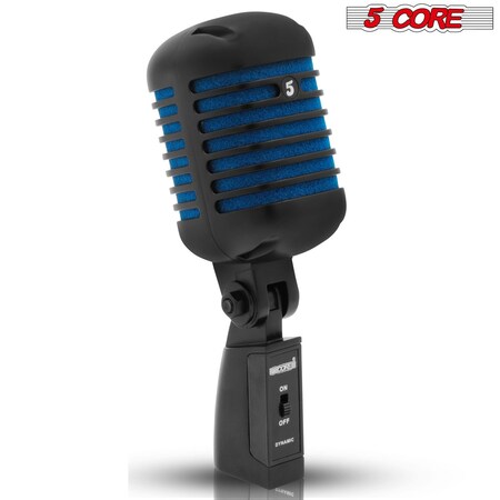 5 Core 5 Core Classic Retro Dynamic Microphone - Old Vintage Style ...