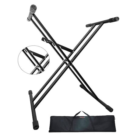 5 Core 5 Core Keyboard Stand Riser - Double Braced X Style Adjustable ...