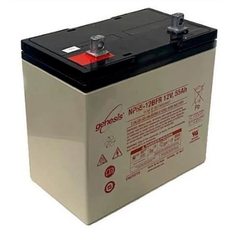 Enersys Genesis 12V 55Ah NB Flame Retardant SLA Rechargeable Battery ...