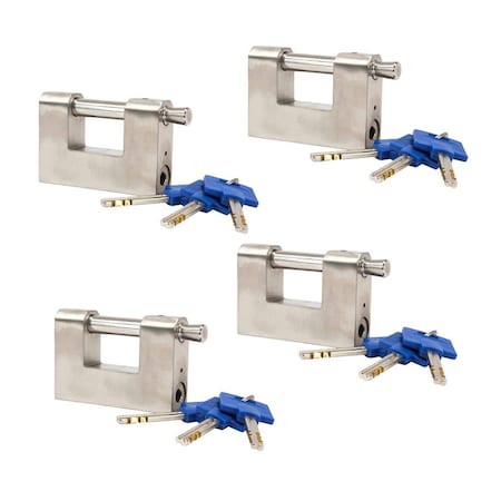 Mytee Products Container Padlock for Shipping Containers - Stainless ...