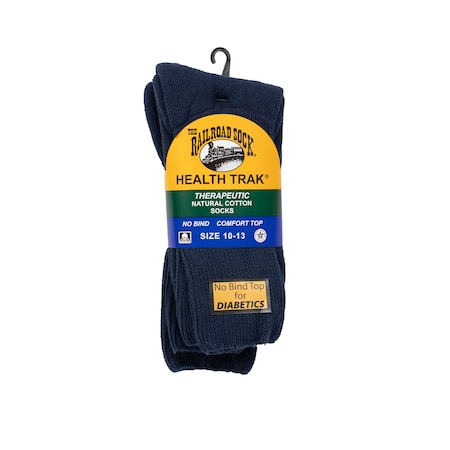 Railroad Sock Mens Therapeutic Crew Socks, 95% Cotton, 3% Nylon, 2% ...