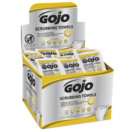 Gojo Hand and Surface Wet Towels 6380-04 | Zoro