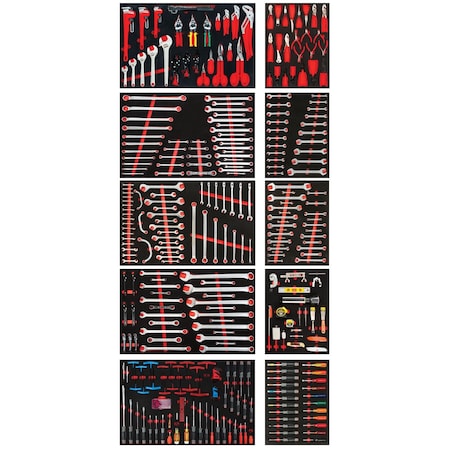 Proto Master Tool Set, 1258 pcs. JCS-1258MASBX3K | Zoro