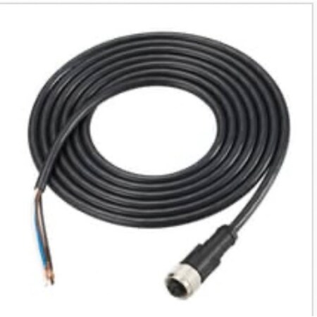 Keyence Laser Sensor Connector Cable, M12 Straight, 2 Long, Standard OP ...