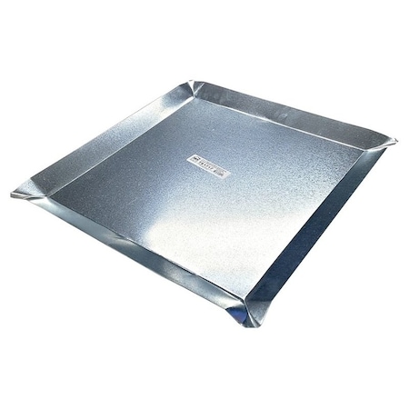 Tamlyn Formed Termite Shield, 16 in L, 16 in W, Steel, Galvanized ...