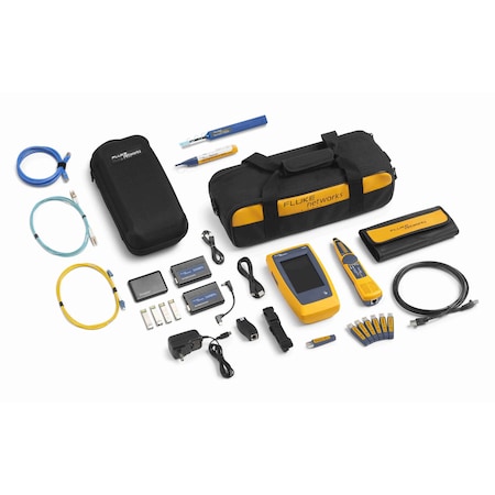 Fluke Networks Cable Network Tester, 15 V DC Output LIQ-KIT-FMC | Zoro