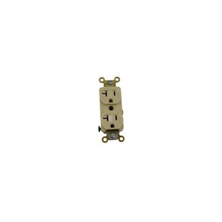 Hubbell Outlets Duplex Receptacle EA HBL5352I | Zoro