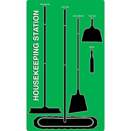 5S Supplies 5S Housekeeping Shadow Board Broom Station Version 10 ...