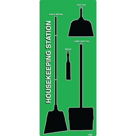 5S Supplies 5S Housekeeping Shadow Board Broom Station Version 16 ...