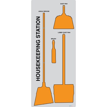 5S Supplies 5S Housekeeping Shadow Board Broom Station Version 16 ...