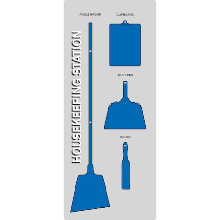 5S Supplies 5S Housekeeping Shadow Board Broom Station Version 13 ...