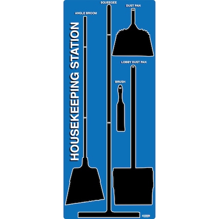 5S Supplies 5S Housekeeping Shadow Board Broom Station Version 14 ...