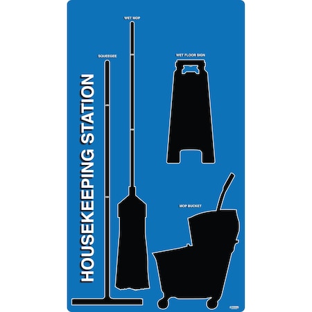 5S Supplies 5S Housekeeping Shadow Board Broom Station Version 17 ...