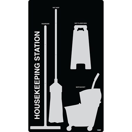 5S Supplies 5S Housekeeping Shadow Board Broom Station Version 17 ...
