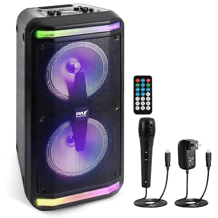 Pyle Pyle Portable Bluetooth PA Speaker System, 600W Rechargeable ...