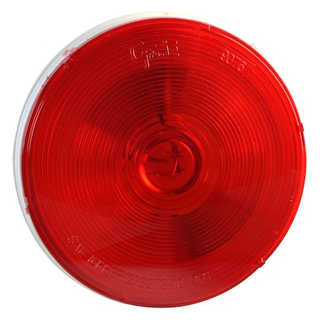 Grote Stop-Turn-Tail Lamp, Red, Round 52772 | Zoro