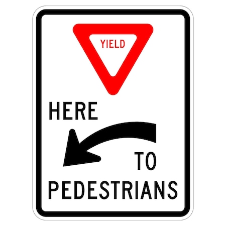 Sign Solutions Usa Traffic Sign, 18 in Width, Aluminum Sign, Vertical ...