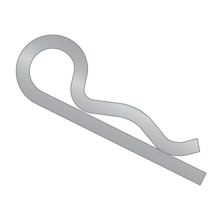 Huyett Bridge Pin, 302/304SS, .072 Wire Dia x 1.188 L x .25 In Eye Dia ...