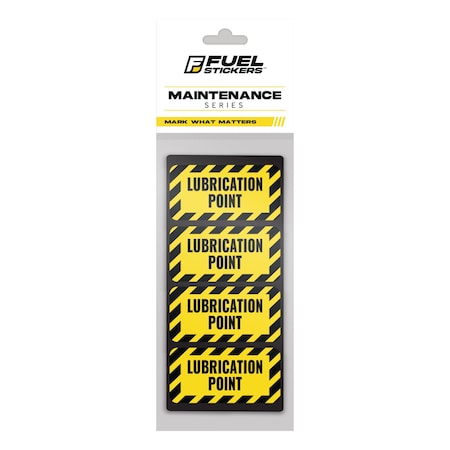 Fuel Stickers Lubrication Point Sticker, Grease Point, Grease Here ...