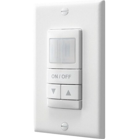 Lithonia Lighting Wall Switch Sensor, Low Voltage, White NWSX PDT LV WH ...