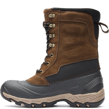 Ranger Men's PAC Boot, 14 M, 13 in H, Dark Brown and Black RGGLM90 | Zoro