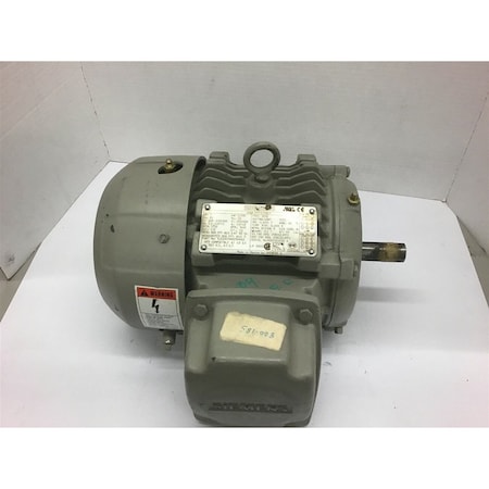 Siemens 1 HP AC Motor 208-230/460 volts 1800 Rpm 4P 143T Frame SD10 | Zoro