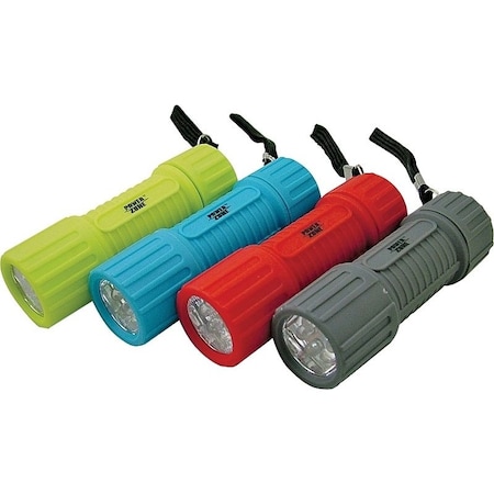 Powerzone Flashlight, AAA Battery, LED Lamp, 50 Lumens, 25 m Beam ...
