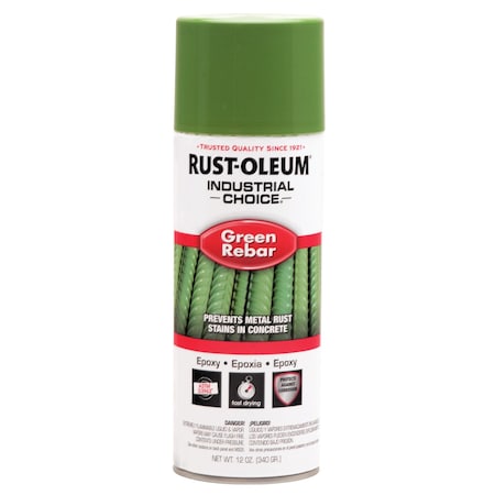 Rust-Oleum Rust Preventative SprayPaint, 12 oz, Green 261937 | Zoro