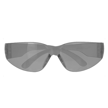 Bison Life Crystal, Safety Glasses Anti-Scratch, Gray Lens BLSH-ESCR ...
