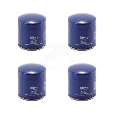 Loop Engine Oil Filter 4 Pack For Ford Toyota Escape Tacoma Fusion ...