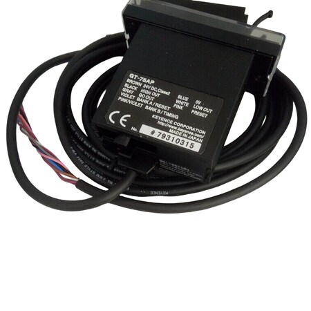 Keyence Positioning Sensor, Amplifier Unit, Panel Mount Type, PNP GT ...